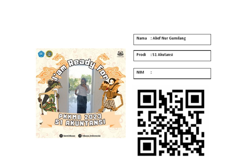 Template Cocard Olip | PDF