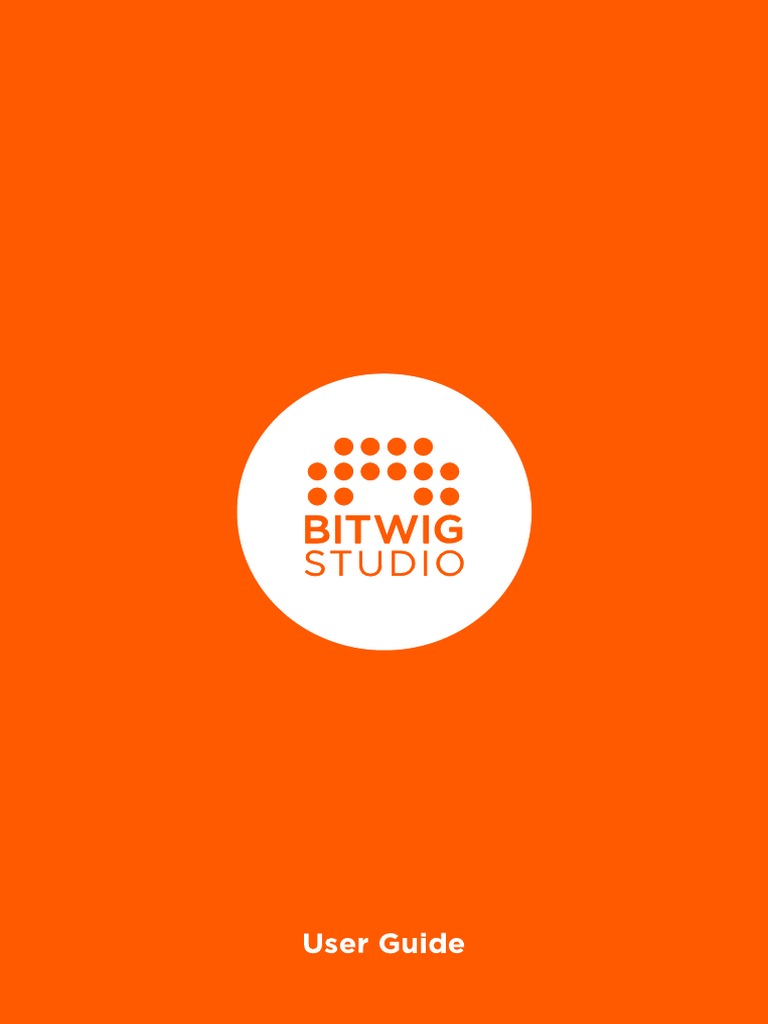 Bitwig Studio User Guide English | PDF | Audio Engineering | Sound Technology