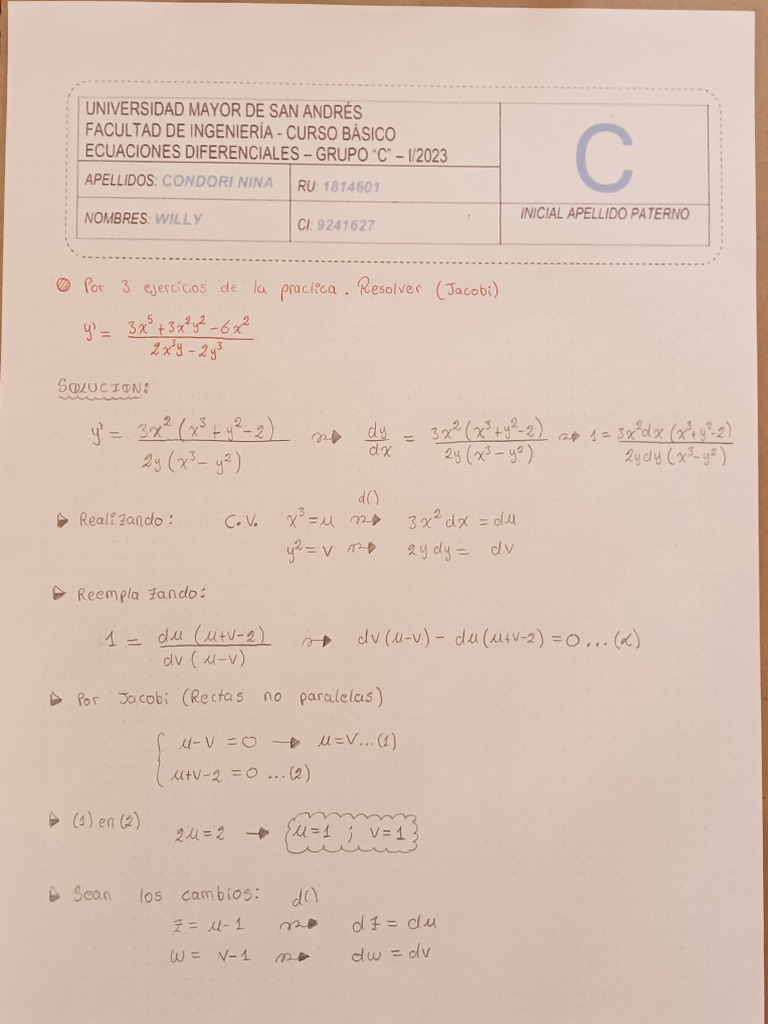 Condori Nina Willy Mat207 'C' | PDF