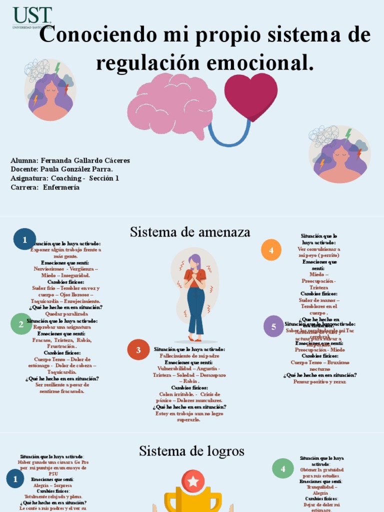 Regulacion Emocional Fernanda Gallardo (1) | PDF | Las emociones ...