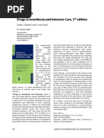 Preop Template | PDF | Anesthesia | Feeling