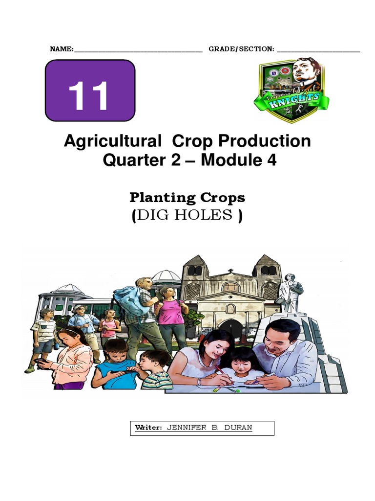 Crop Production Techniques Module 4 | PDF | Fertilizer | Plant Nutrition