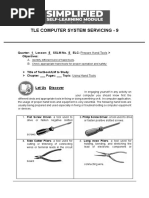 Faulty and Unsafe Hand Tools | PDF | Tools | Screw
