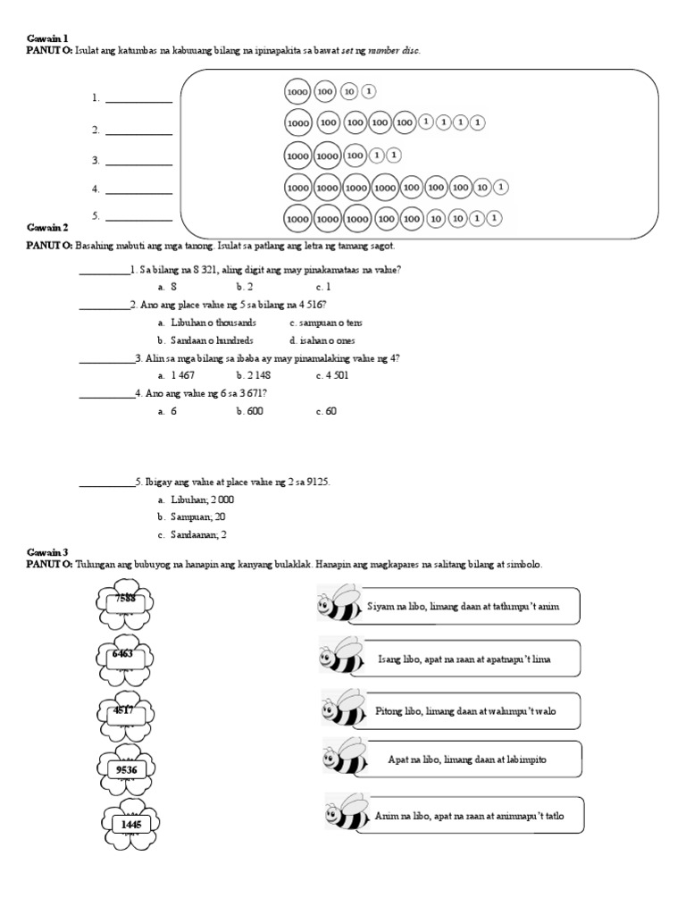 Q1 G3 MATH LAW 1 With WM | PDF