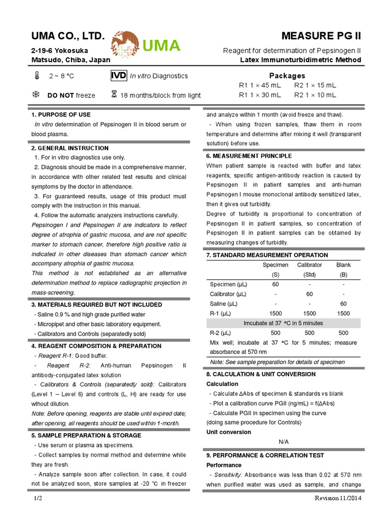 MEASURE PG II - New | PDF | Stomach | Medical Diagnosis