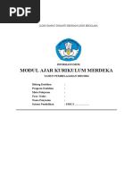 Template Modul Ajar | PDF