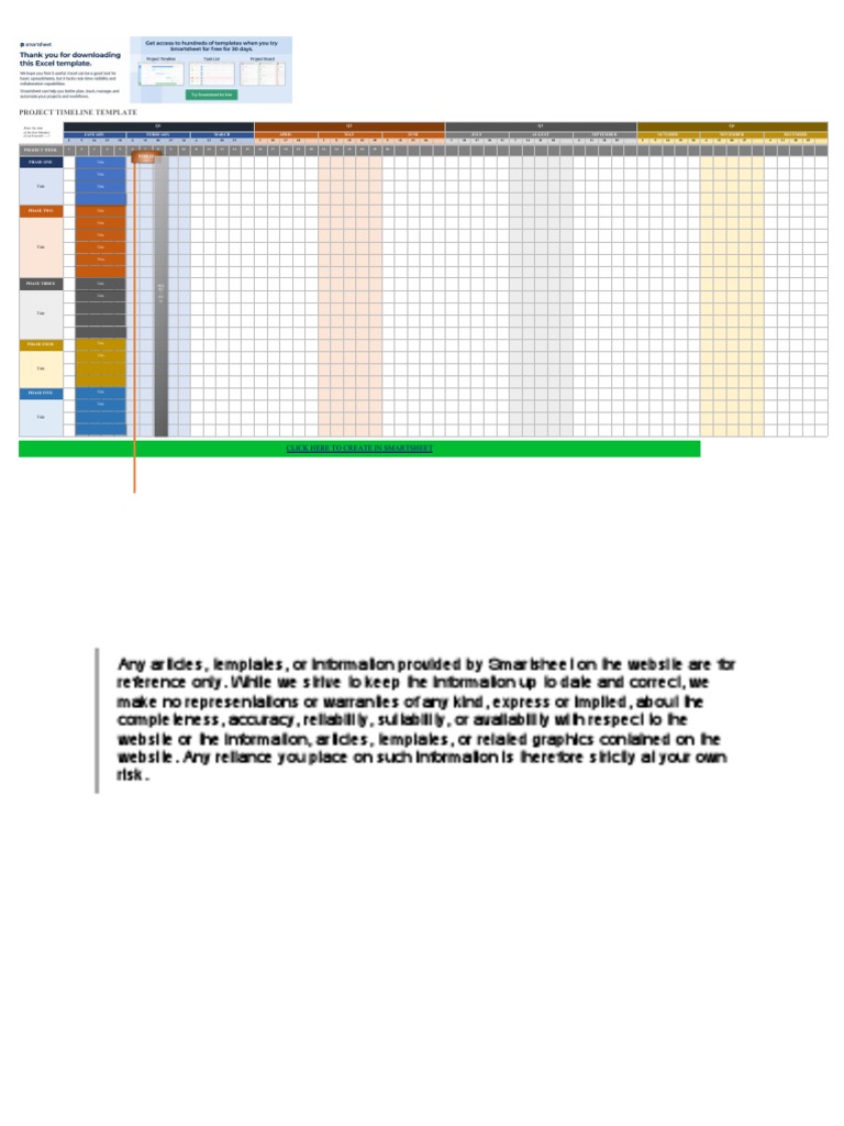 IC Project Timeline 10649 | PDF