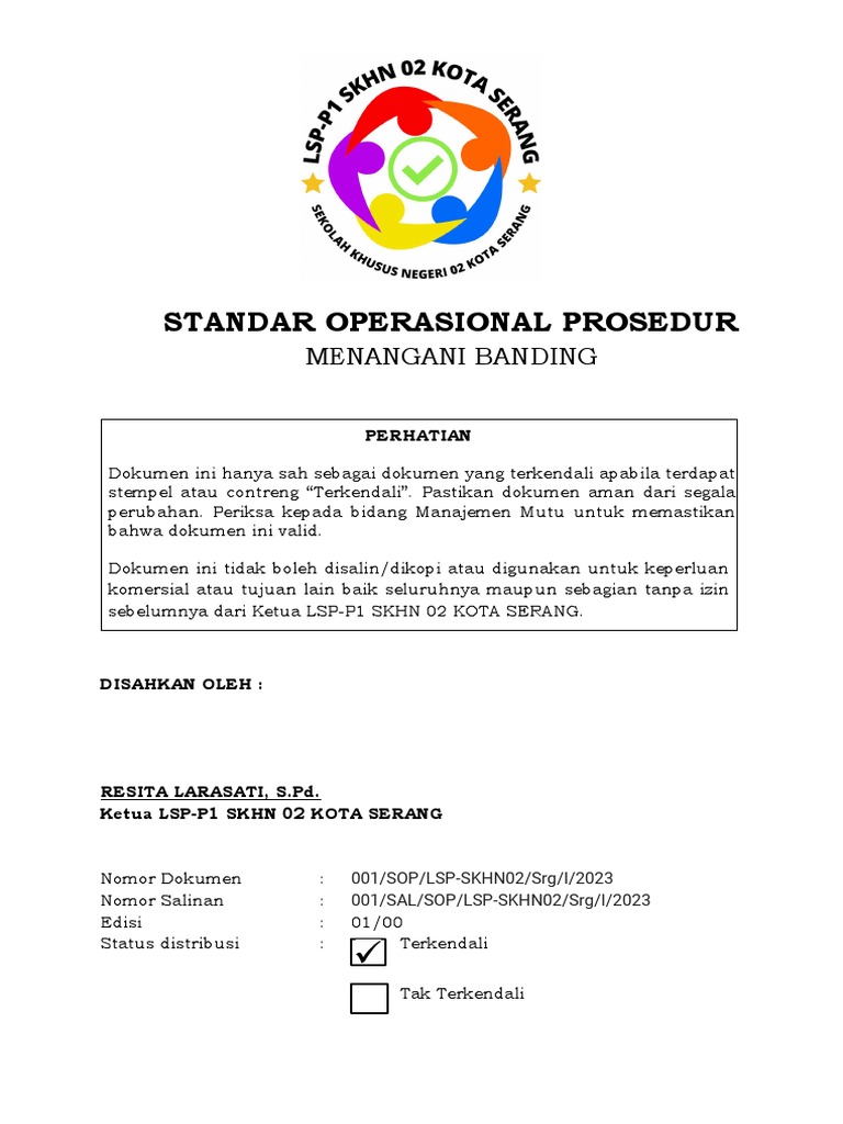 Prosedur Penanganan Banding LSP | PDF