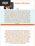 Biography of Nelson Mandela | PDF | Nelson Mandela | South African People