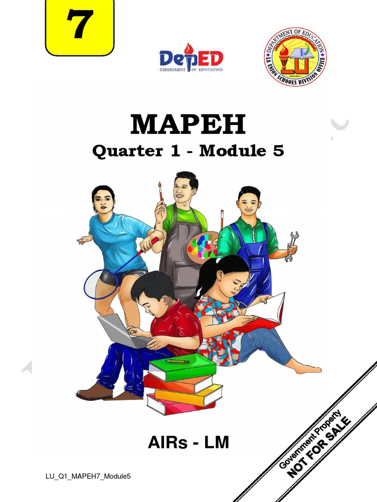 MAPEH 7 Module 5 | Download Free PDF | Swimming (Sport)