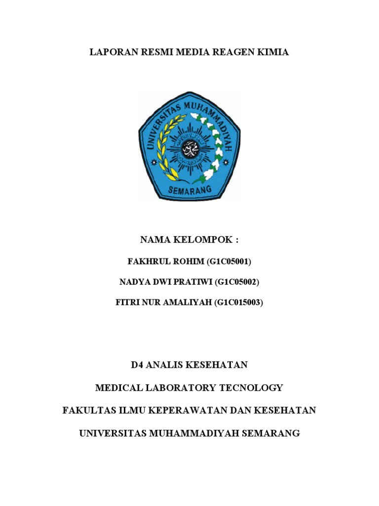 Pembuatan Reagen dan Larutan Standar | PDF