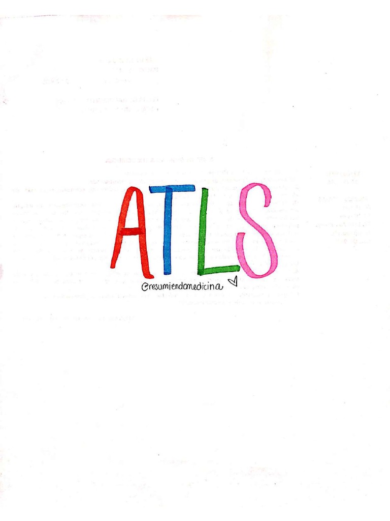 ATLS | PDF