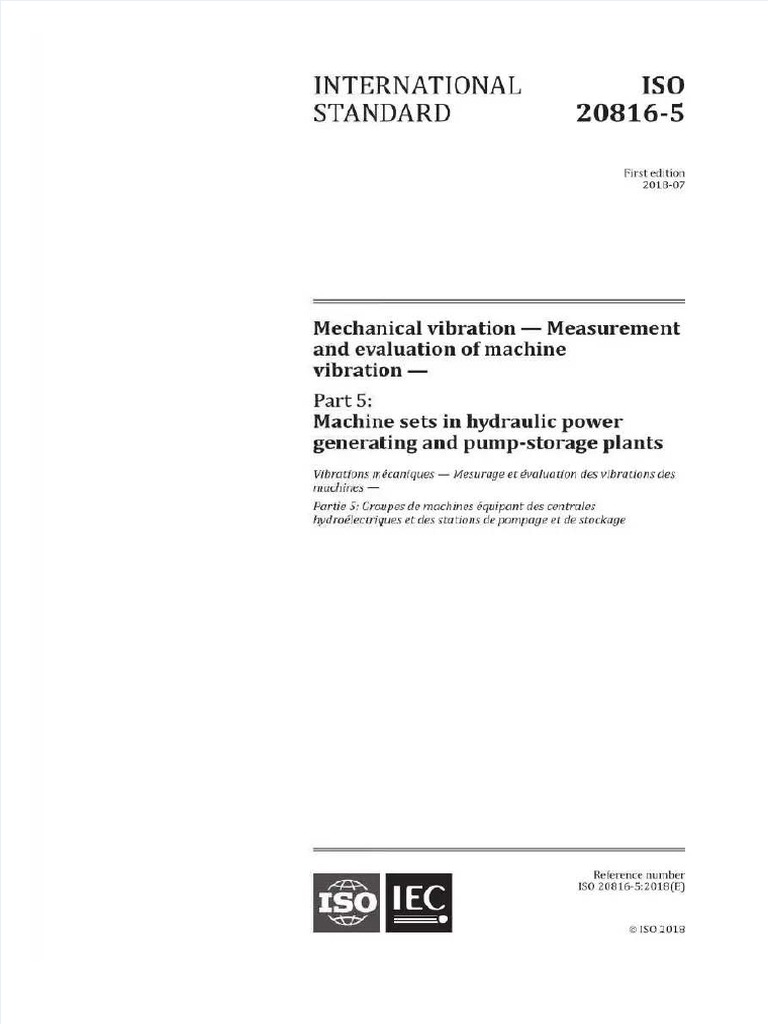 Iso 20816-5-1 | PDF