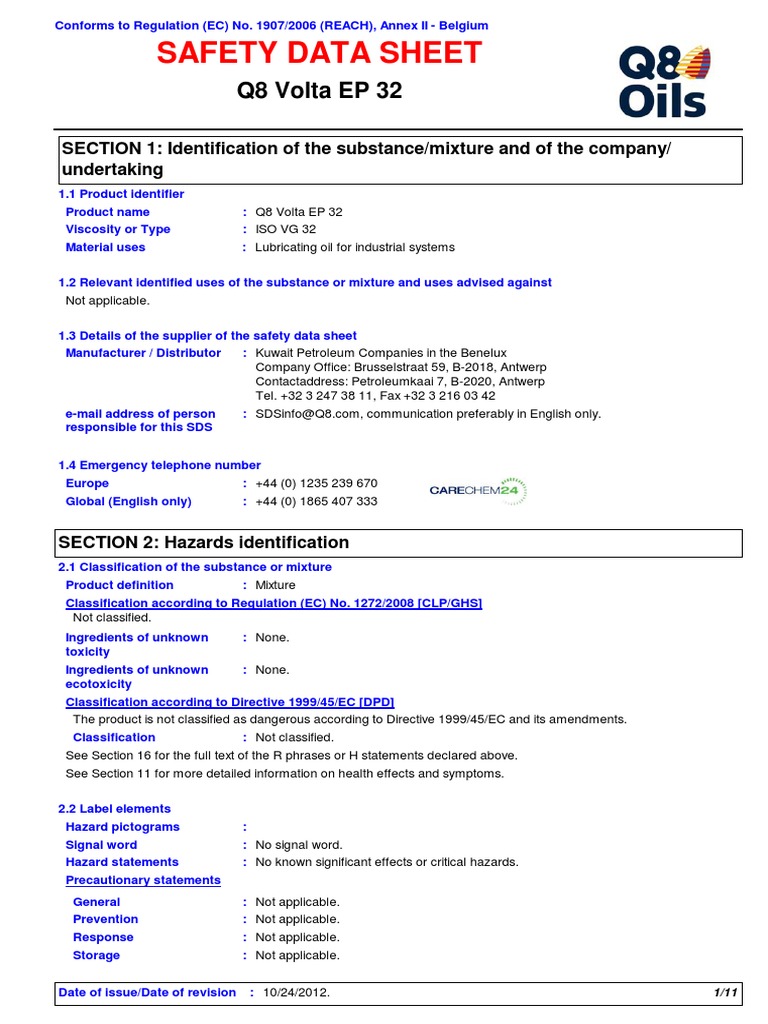 Q8 Volta EP 32 | PDF | Waste | Materials