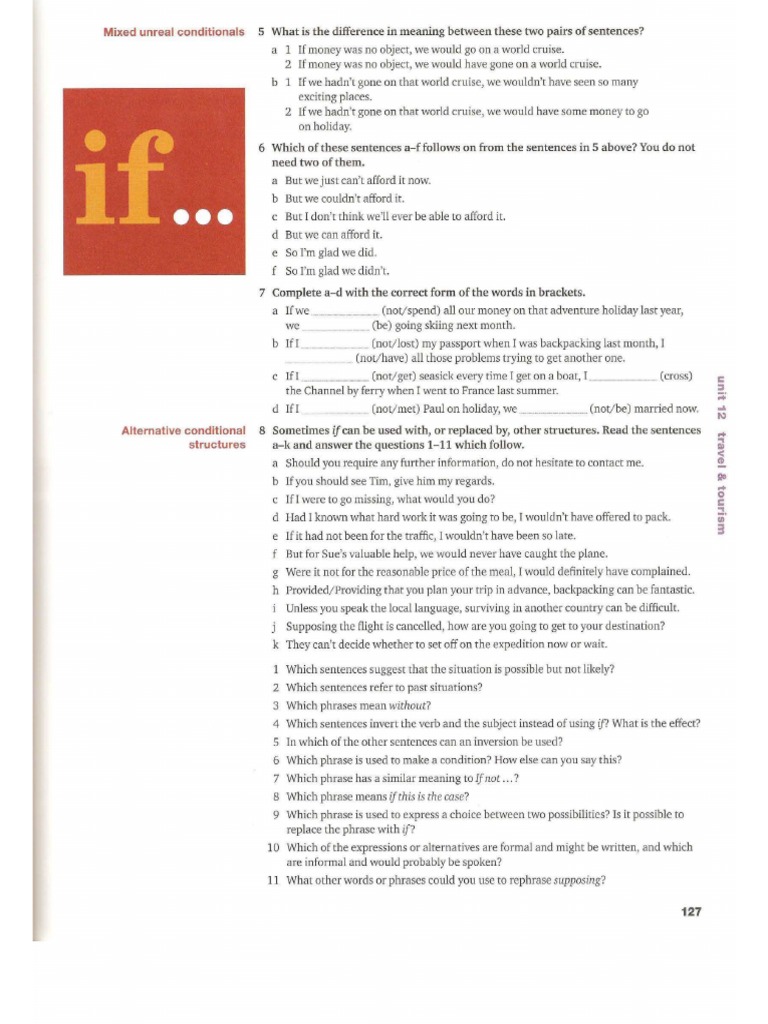 CPE Unit 12 - Grammar and UoE 4 Practice | PDF