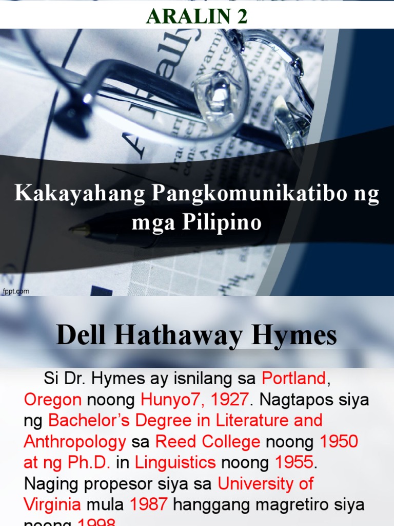 DR Hymes | PDF