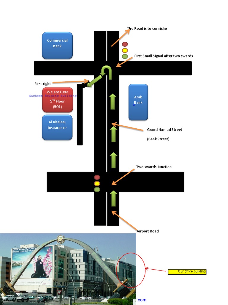 Location Map - Samsung Qatar Office | PDF