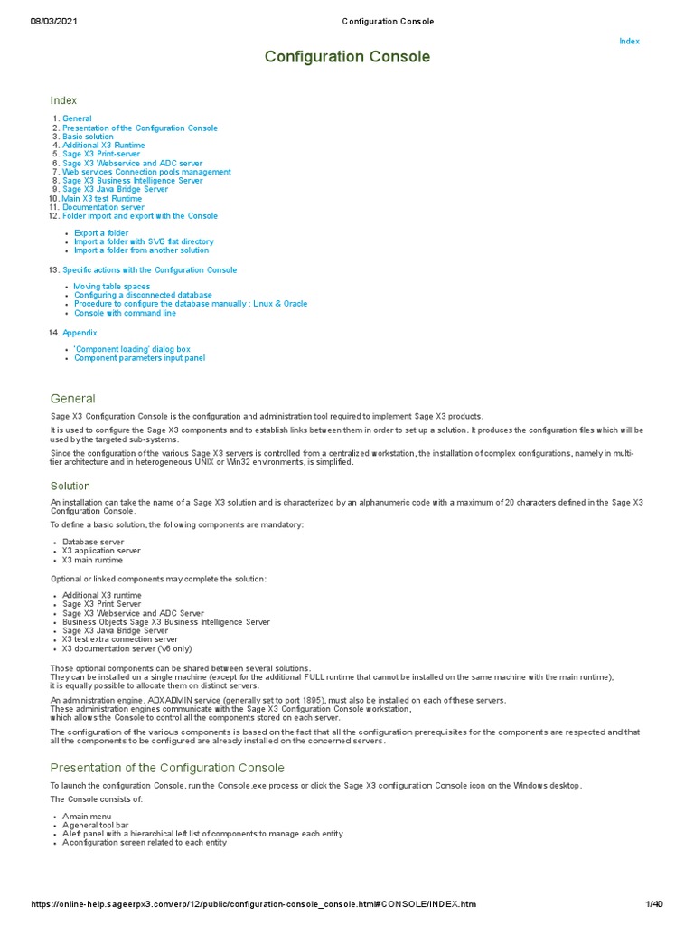 Configuration Console | Download Free PDF | Command Line Interface | Databases