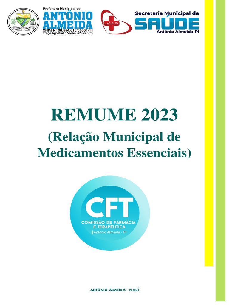 Remume 2023-121 | PDF | Receita médica | Produtos da indústria química