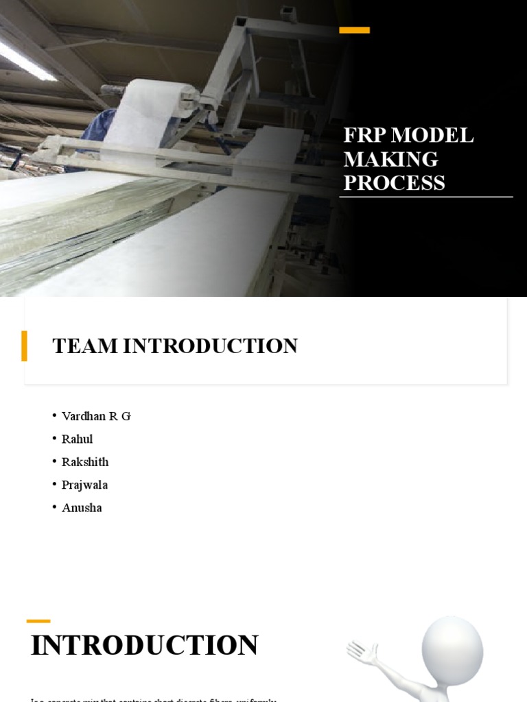 FRP Model Making Process | PDF