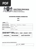 Sba Moderation Tool | PDF | Teachers | Teaching