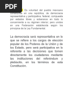 Artículos 39, 40 y 41 de La Constitución Mexicana | PDF