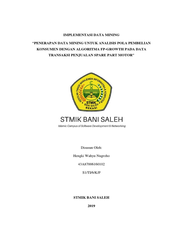 Implementasi Data Mining | PDF