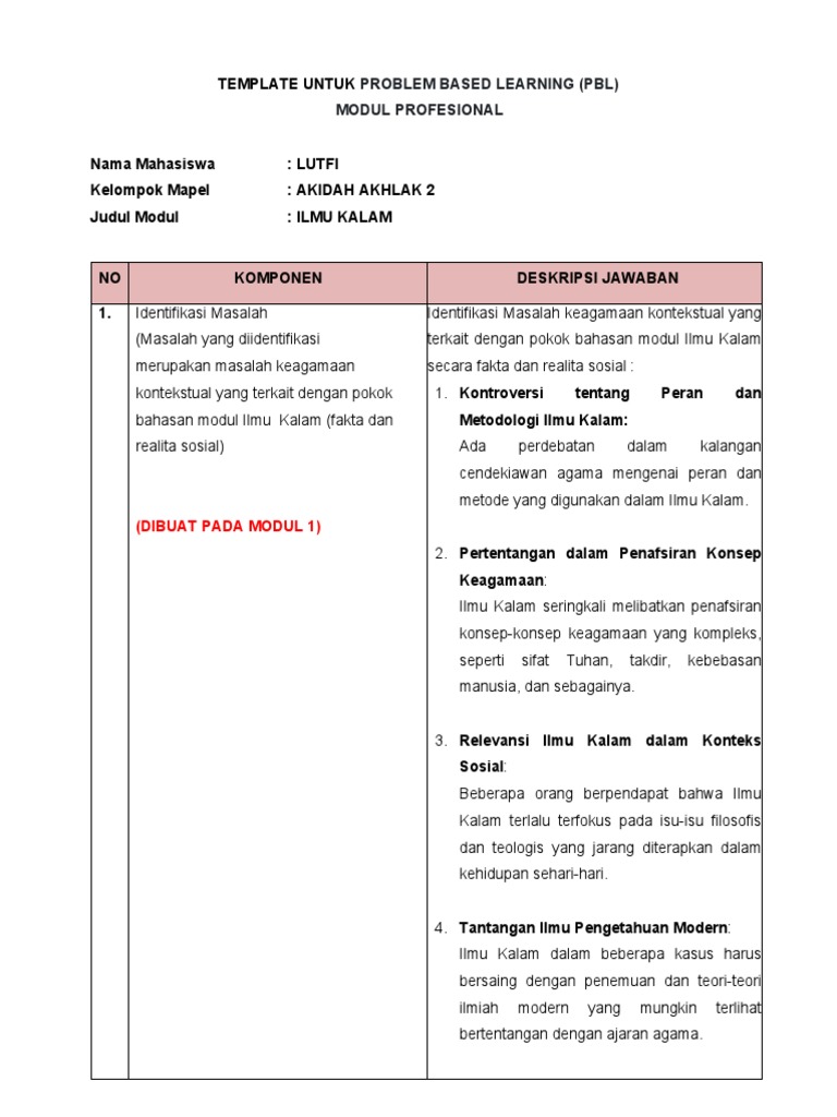 Tugas PBL Modul 9 - Lutfi | PDF