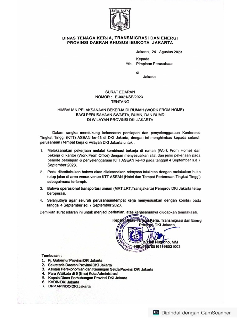 Manajemen Lalu Lintas KTT ASEAN 2023 | PDF