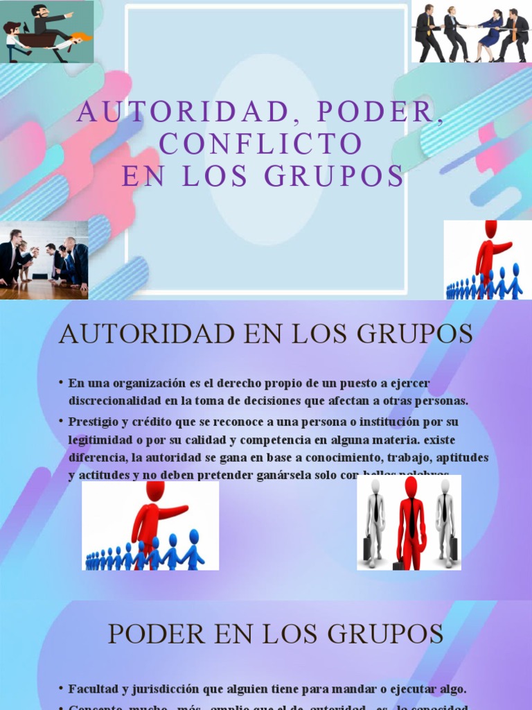 Autoridad, Poder y Conflicto | PDF