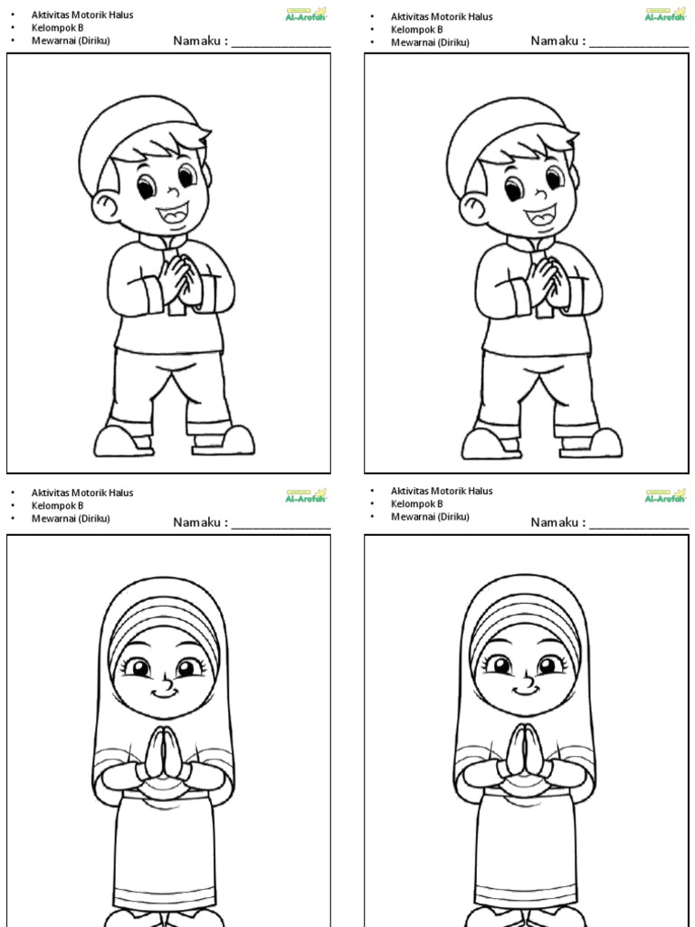 Lembar Kerja Mewarnai | PDF