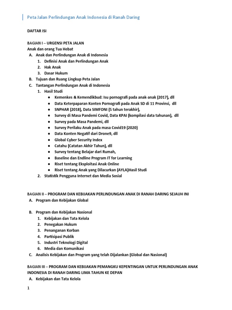 Perlindungan Anak Di Ranah Daring 4 | PDF