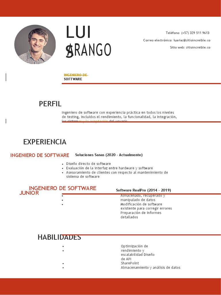Hoja De Vida Para Ingeniero Pdf 9953