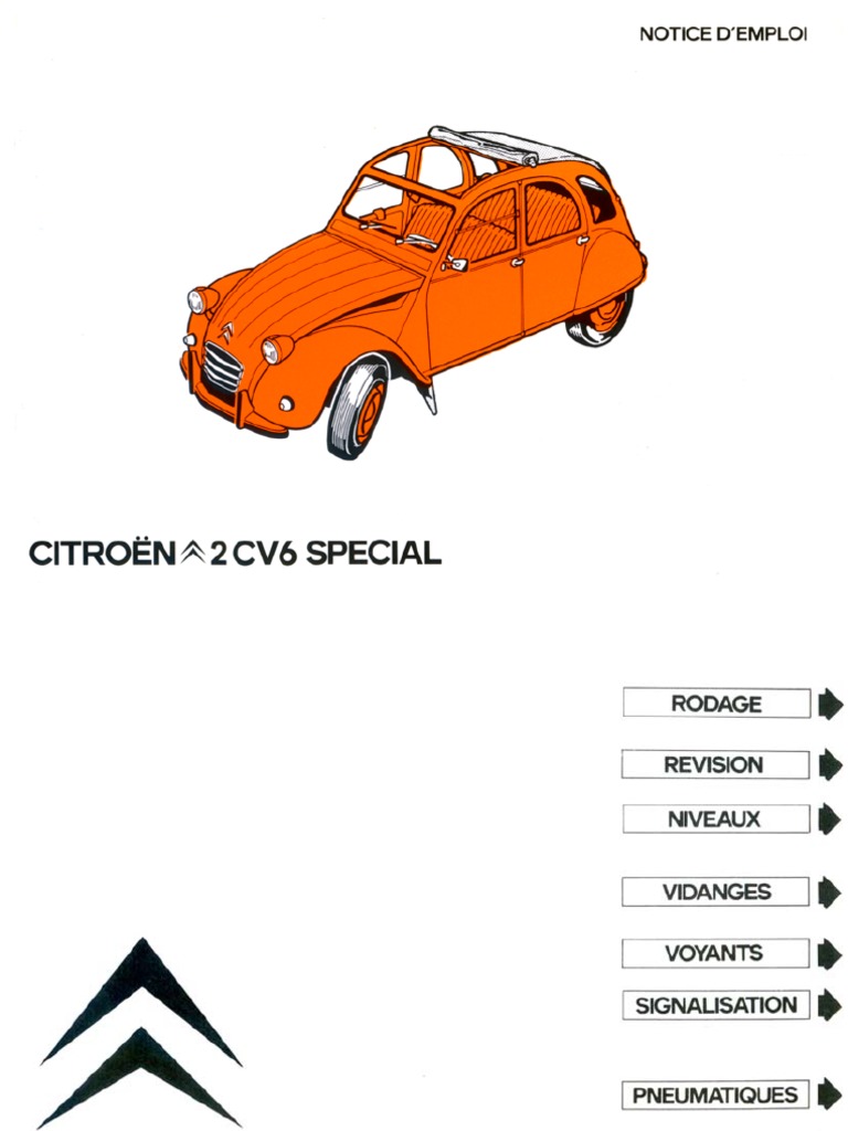 Notice 2cv | PDF