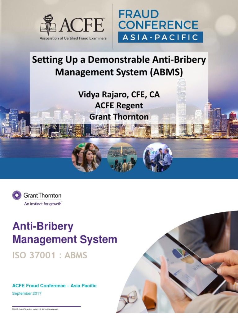 Anti-Bribery Management System Guide | PDF | Audit | Corruption