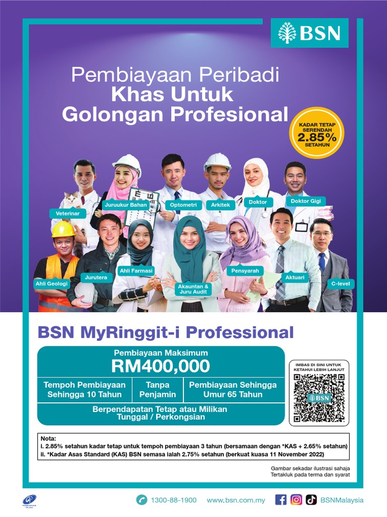 Flyers BSN PF Professional Bodies A5 Bahasa | PDF