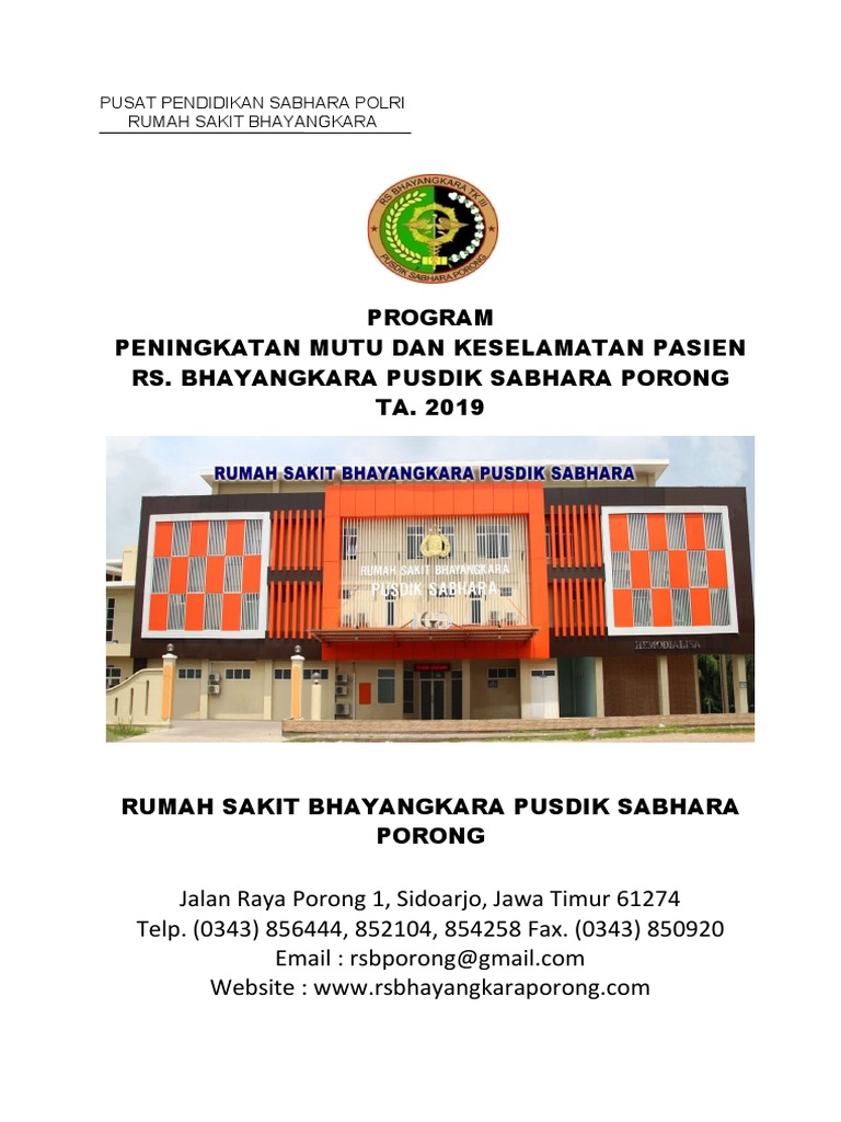 Program PMKP RSB | PDF | Kesehatan Holistik