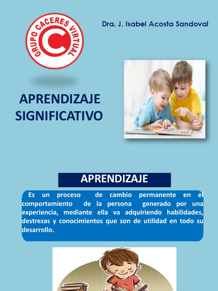 Aprendizaje Significativo | PDF | Evaluación | Plan de estudios
