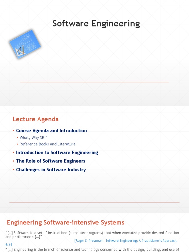 Lect 1 Introduction | PDF | Software Engineering | Engineering