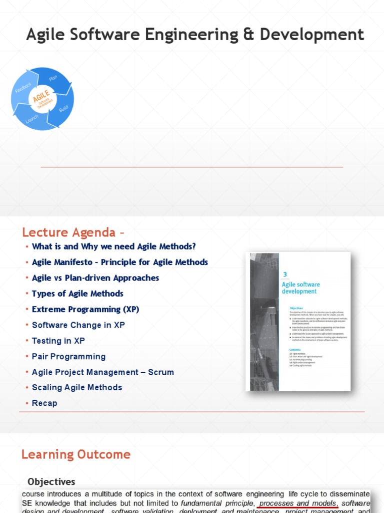 Lect - 4 - 5 - 6 - Agile Methods | PDF | Agile Software Development ...