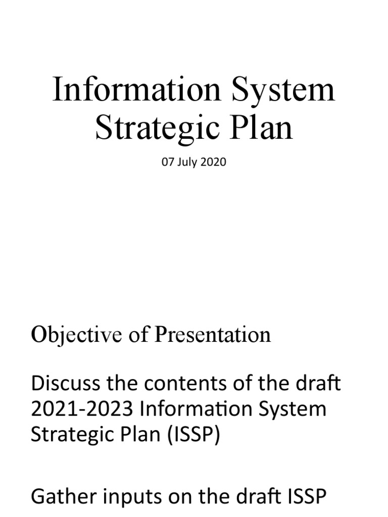 Information System Strategic Plan Presentation of LGU-Bayambang | PDF | Information And ...