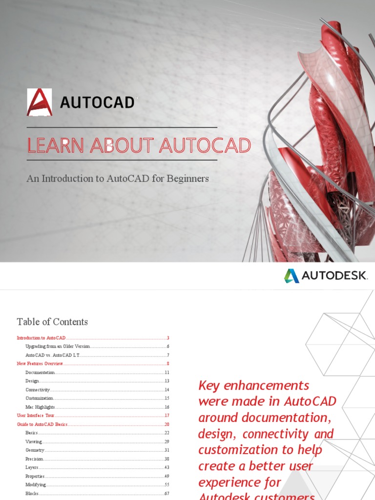 An Introduction To Autocad For Beginners | PDF | Auto Cad | Graphical ...