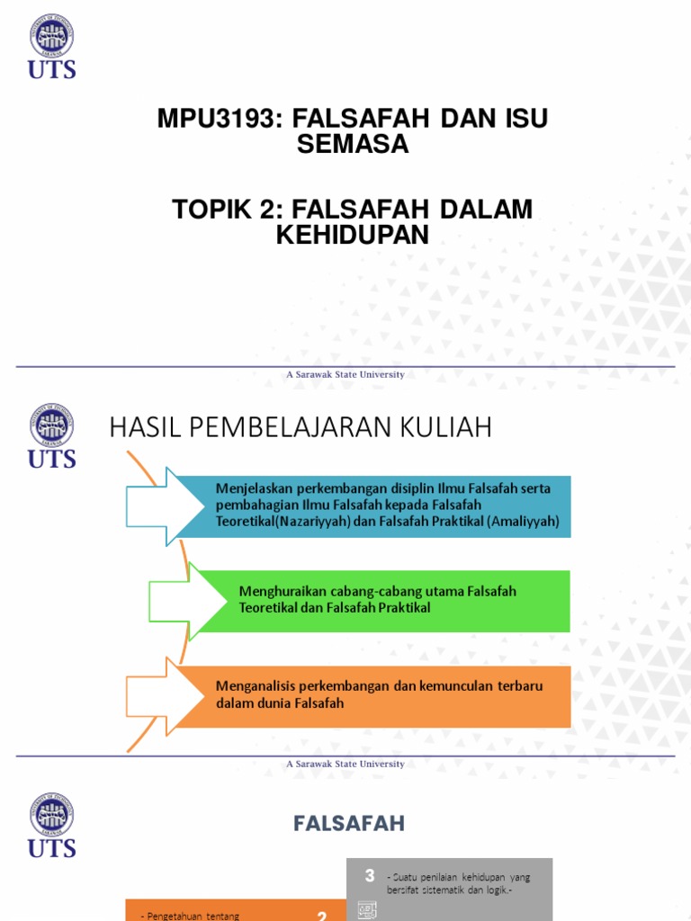 Tajuk 2 PENGENALAN ILMU FALSAFAH | PDF