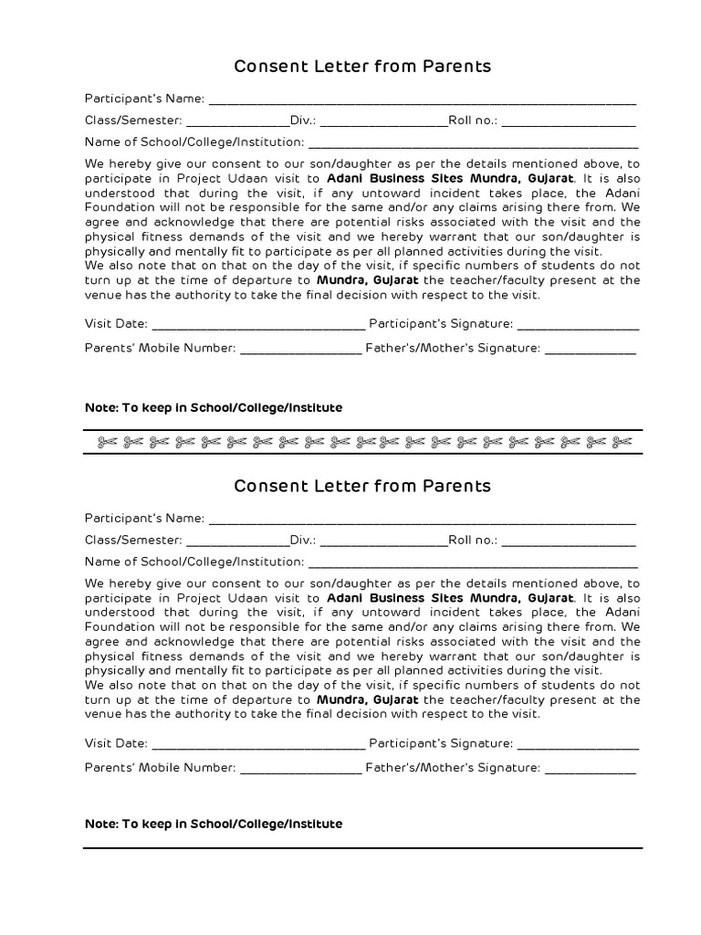 Mundra Consent Letter | Download Free PDF | Behavioural Sciences