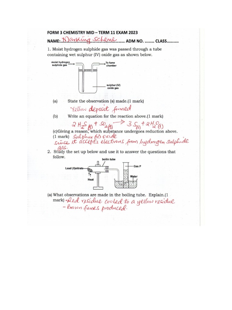 Chem F3 MS2 | PDF