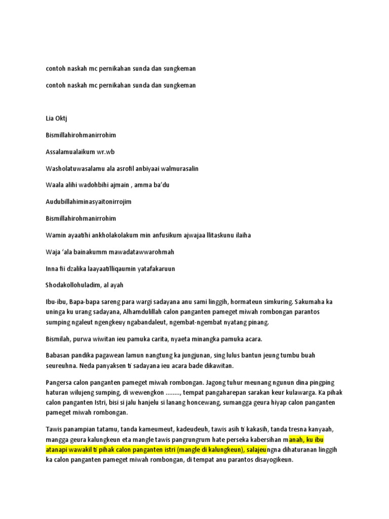 Contoh Naskah M-WPS Office | PDF