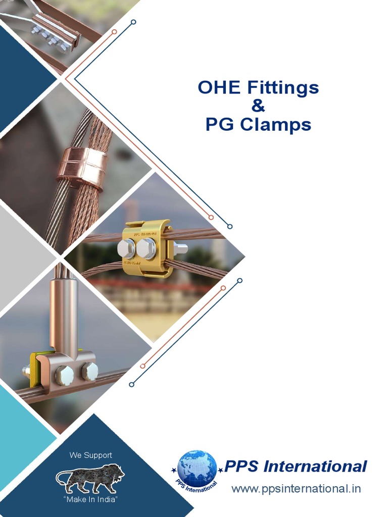 OHE Fittings and PG Clamps Overview | PDF | Electrical Connector ...