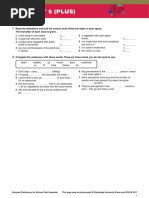 Compact b1 - Student's Book | PDF | Verb | Adjective