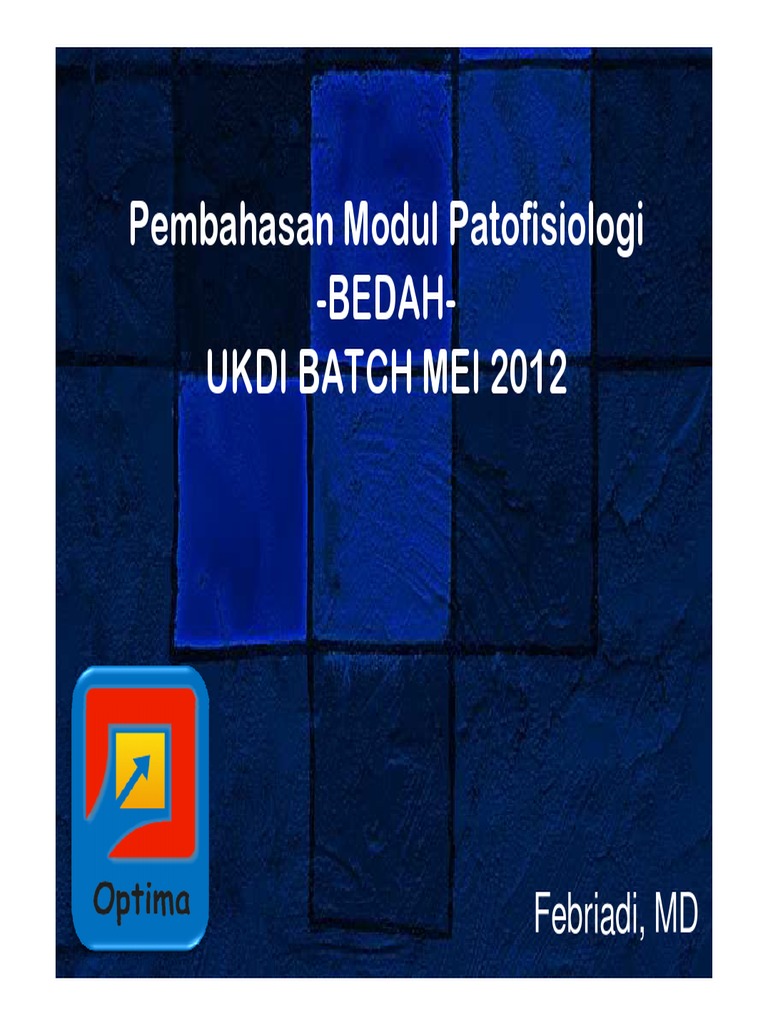 Pembahasan Modul Patofisiologi - BEDAH | PDF