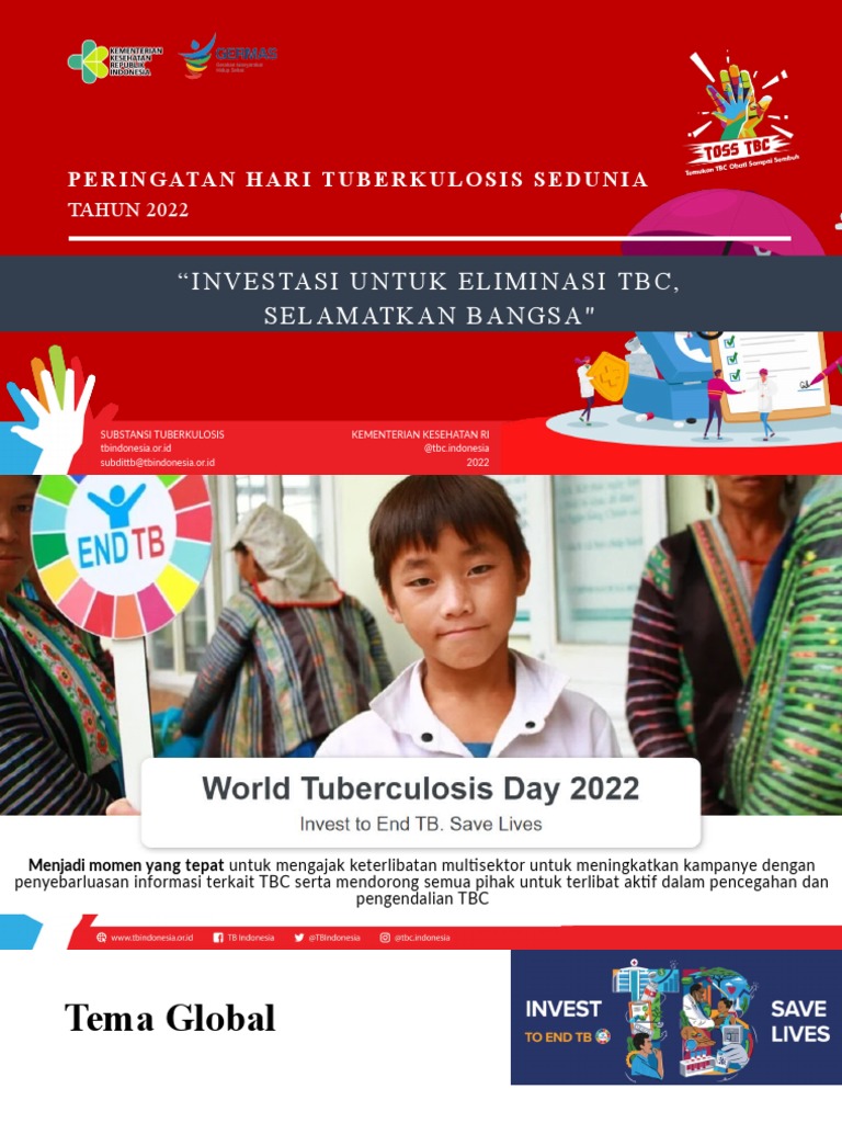 Peringatan Hari Tuberkulosis Sedunia 2022 Rangk Kegiatan | PDF